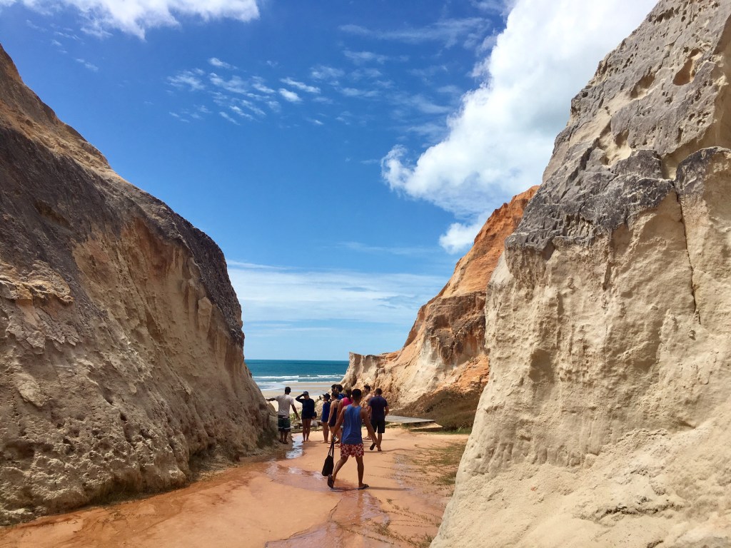 Morro Branco & the beaches south of Fortaleza, Brazil – Stunning red ...